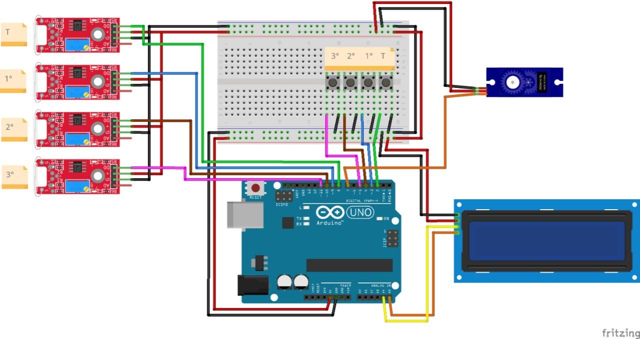 Guia de Montagem: Elevador com Arduino e Servo Motor MG995 (com ... Guia de Montagem: Elevador com Arduino e Servo Motor MG995 (com ...
