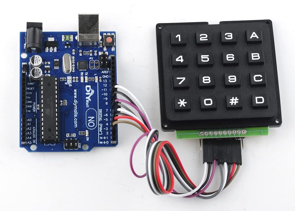 Teclado Matricial Rígido Karet 4x4: Versatilidade e Eficiência para ...